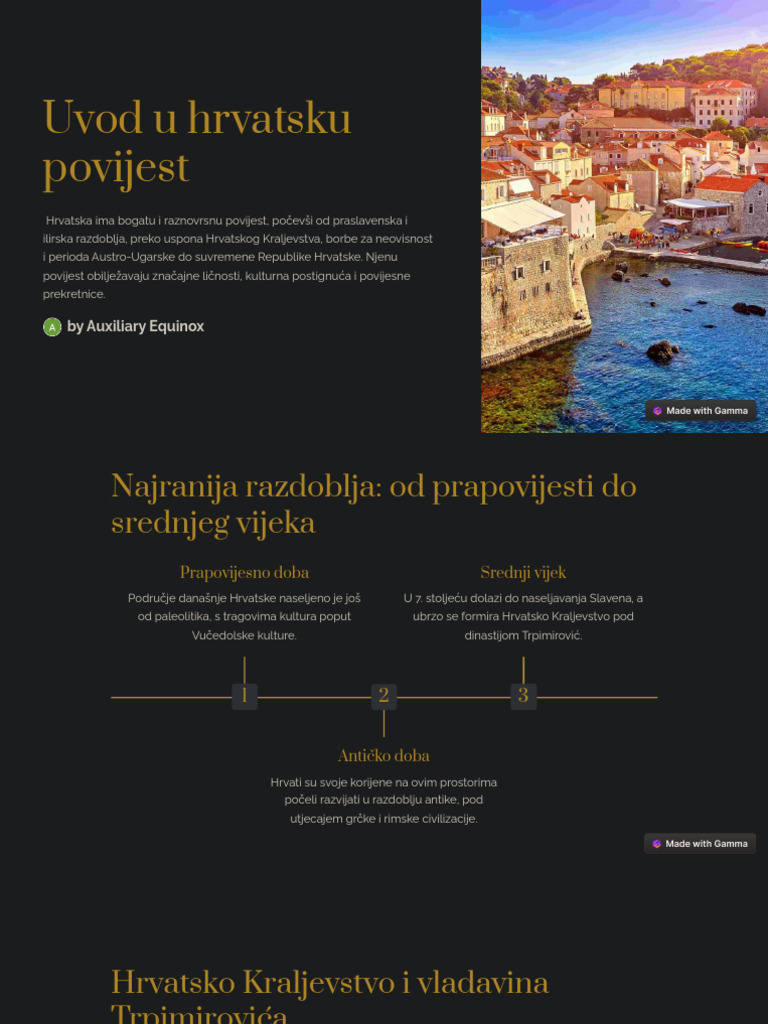 Povjest o Hrvatski | PDF