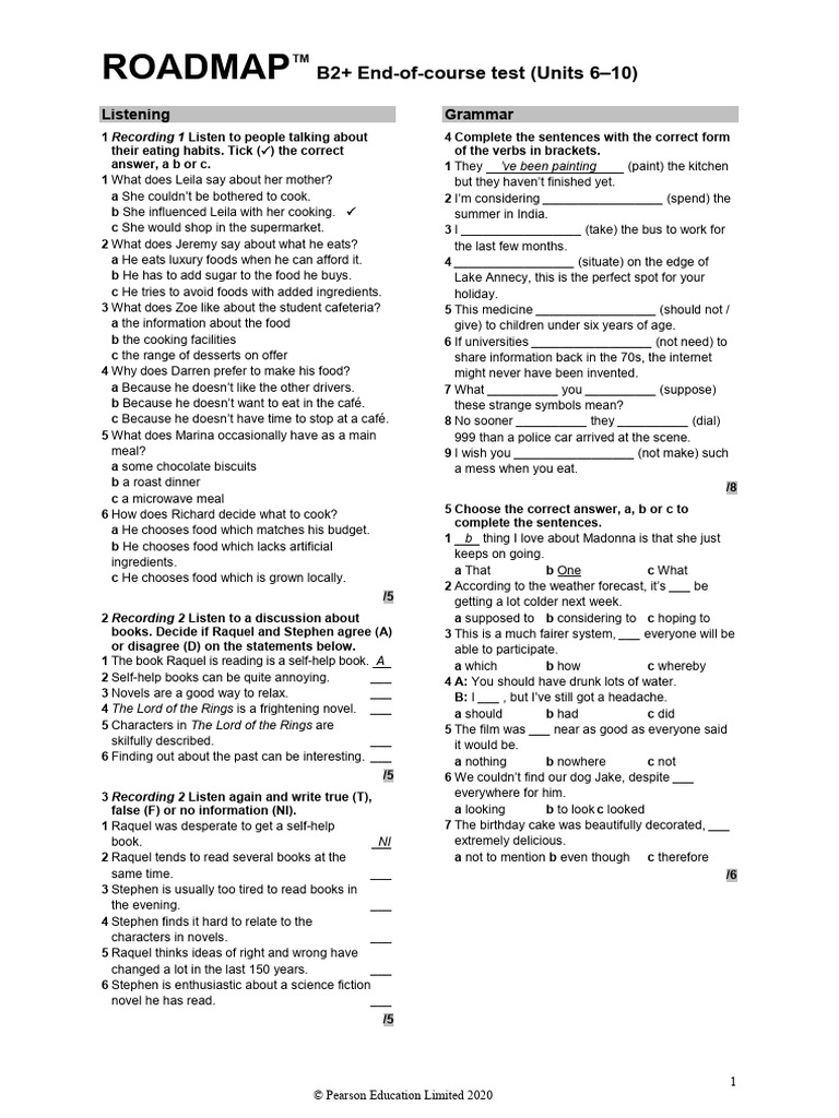 End of Course Test PDF | PDF | Voting | Elections