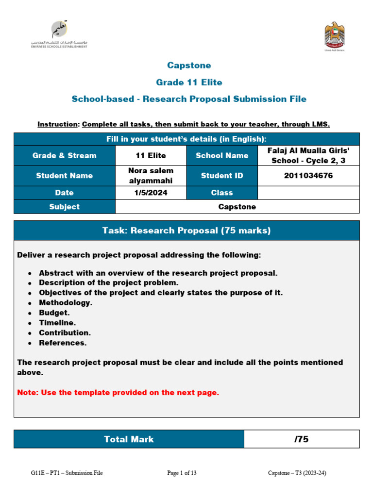 Project Research Proposal | PDF | Photovoltaics | Solar Energy