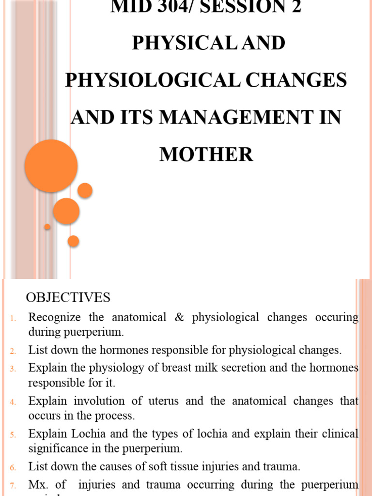 Uterine Involution Postpartum Overview | PDF | Uterus | Postpartum Period