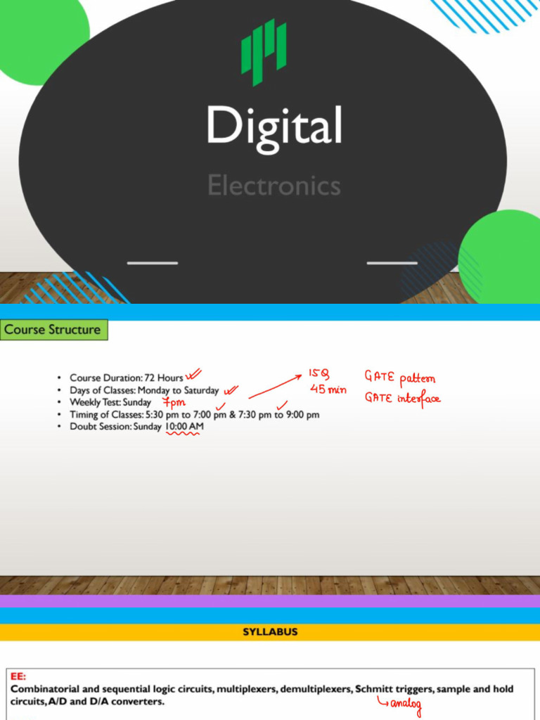 Lecture-01 Introduction To Digital Electronics and Number System | PDF Lecture-01 Introduction To Digital Electronics and Number System | PDF