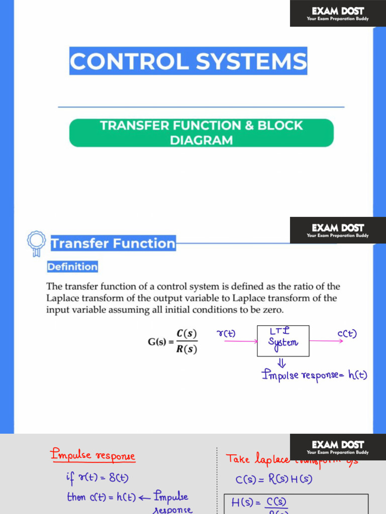 Lecture-04 Transfer Function | PDF