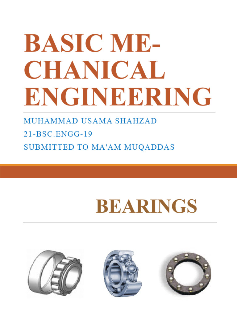 Question 2 (Bearing) | PDF