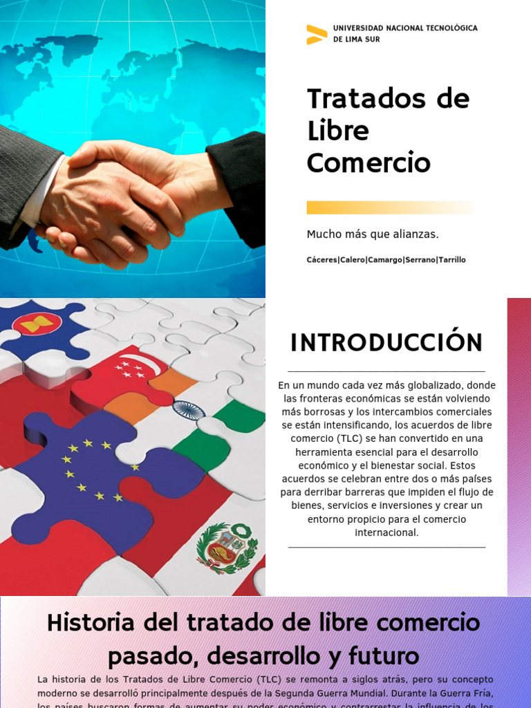 Tratados de Libre Comercio | PDF | Tratado de Libre Comercio Norteamericano | Comercio