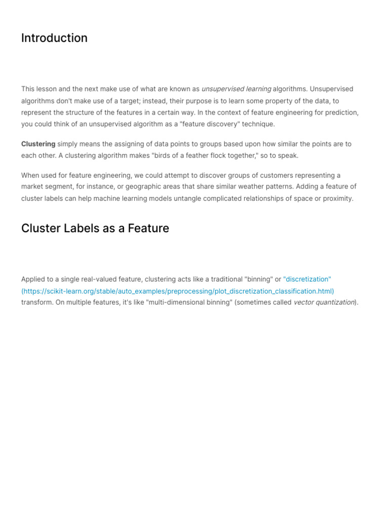 4 Clustering With K-Means - Kaggle | PDF | Cluster Analysis | Learning