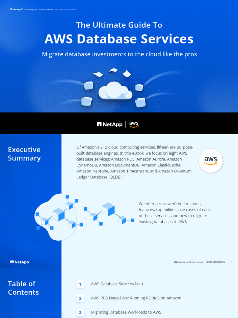 Ultimate Guide To Aws Database Services | PDF | Databases | Amazon Web ...