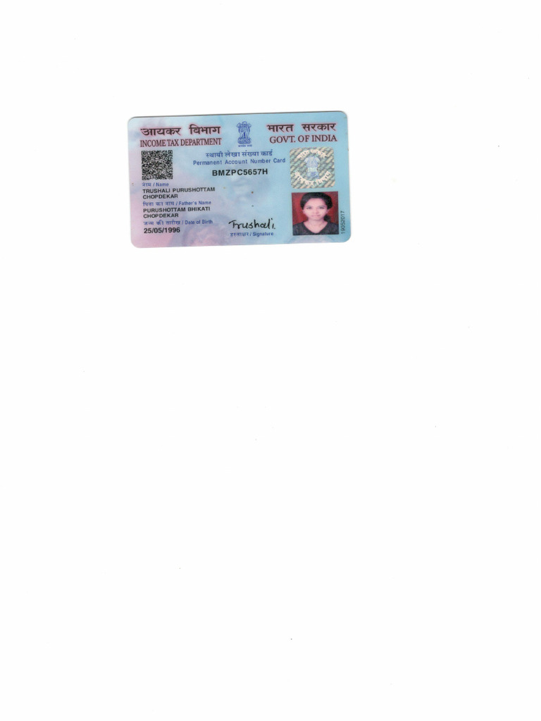 Pan Card | PDF