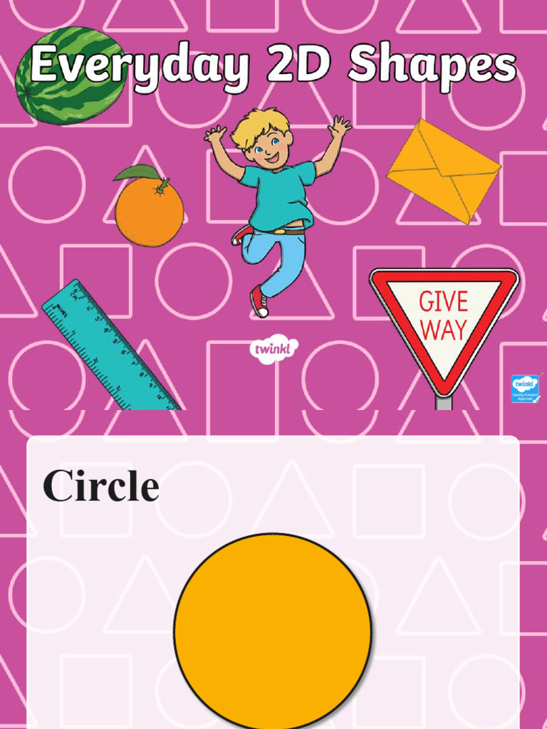 T N 929 Everyday 2d Shapes Powerpoint - Ver - 4 | PDF