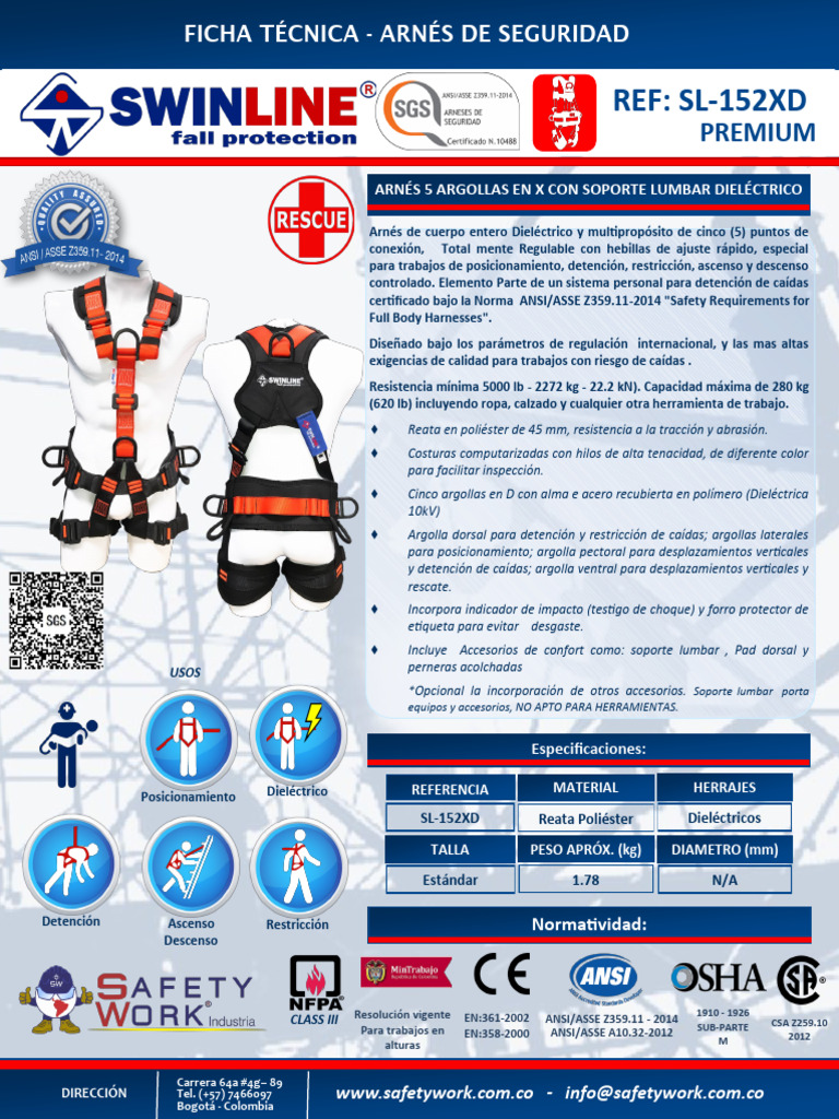 FT - Arnes Swinline - Sl-152xd | PDF