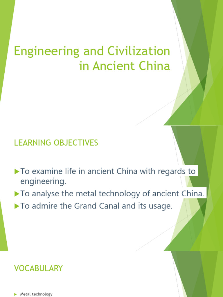 Ancient Chinese Engineering Insights | PDF