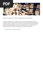 Gama - Nazwy Nut - Solmizacyjne | PDF