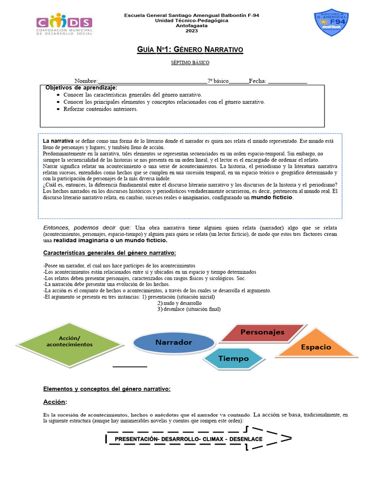 Guia 8vo | PDF | Narración