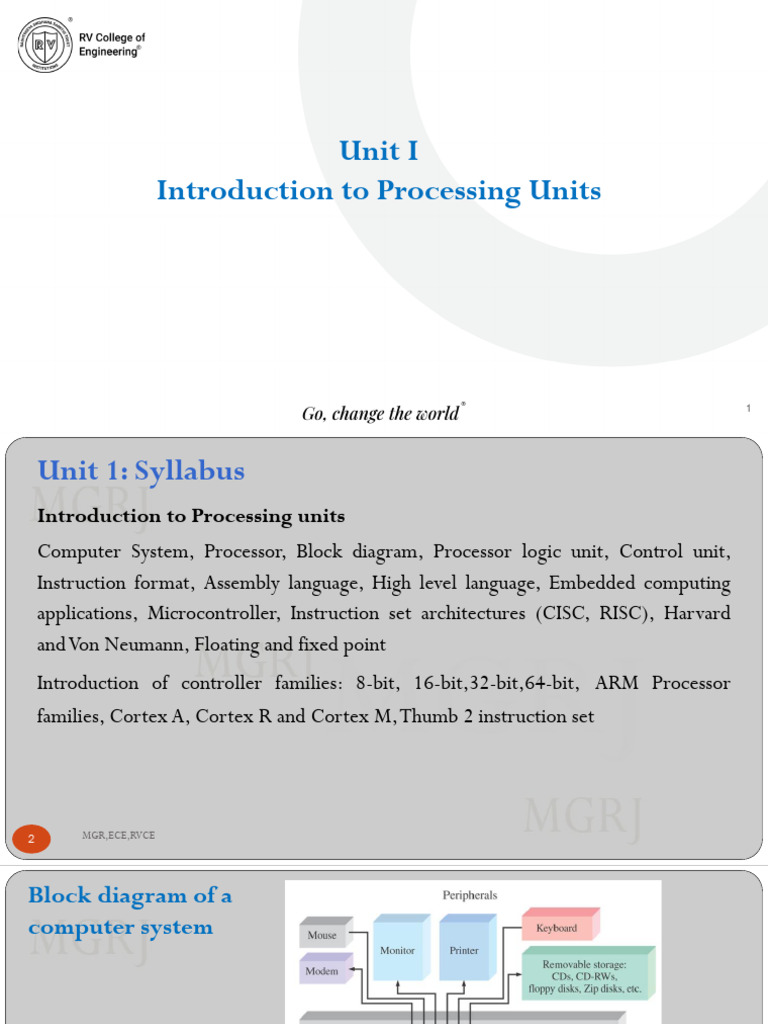 Introduction to Processing Units Overview | PDF | Central Processing ...