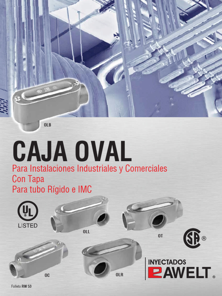 Cajas Ovales de Aluminio RAWELT | PDF | Ciencias fisicas | Ingeniería