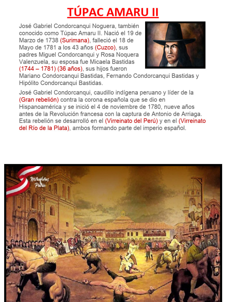Túpac Amaru II | PDF