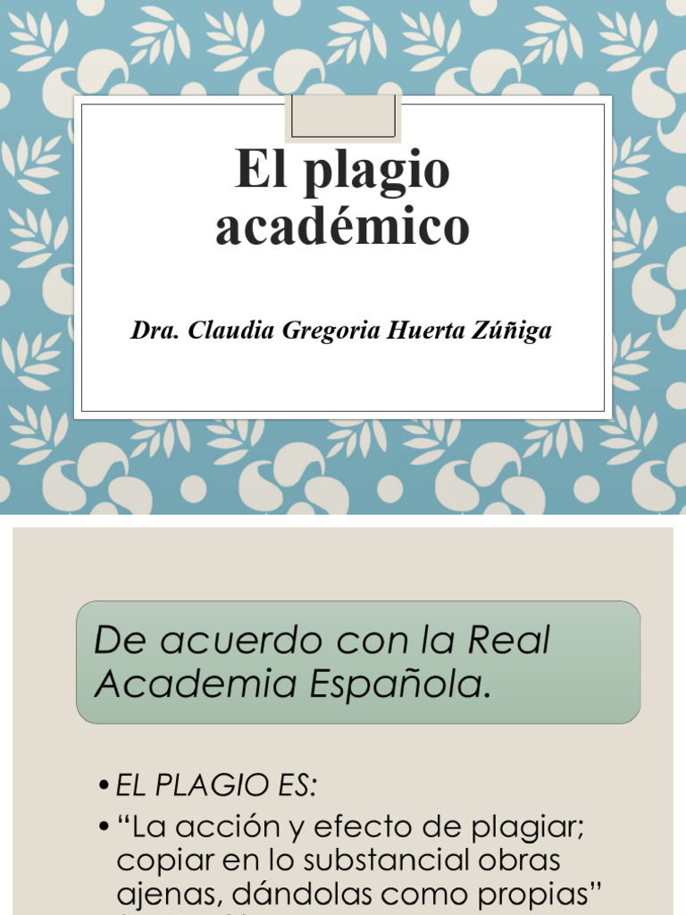 Tipos de Plagio Académico | PDF | Bibliografía | Comillas
