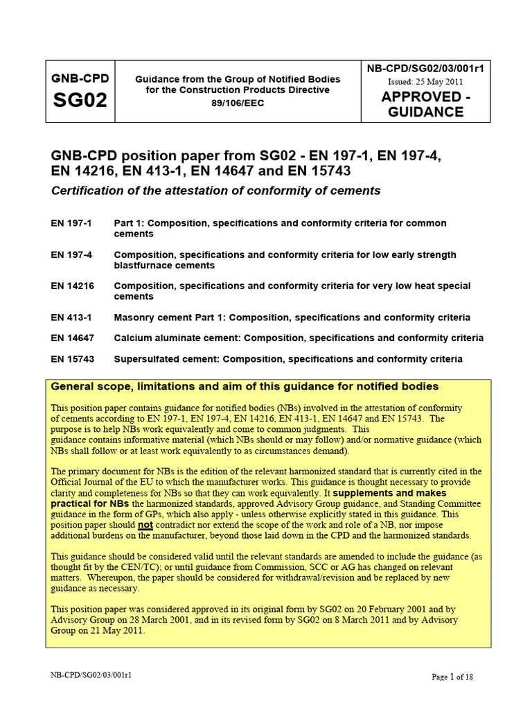 NB-CPD SG02 03 001r1 - F The | PDF | Calibration | Audit