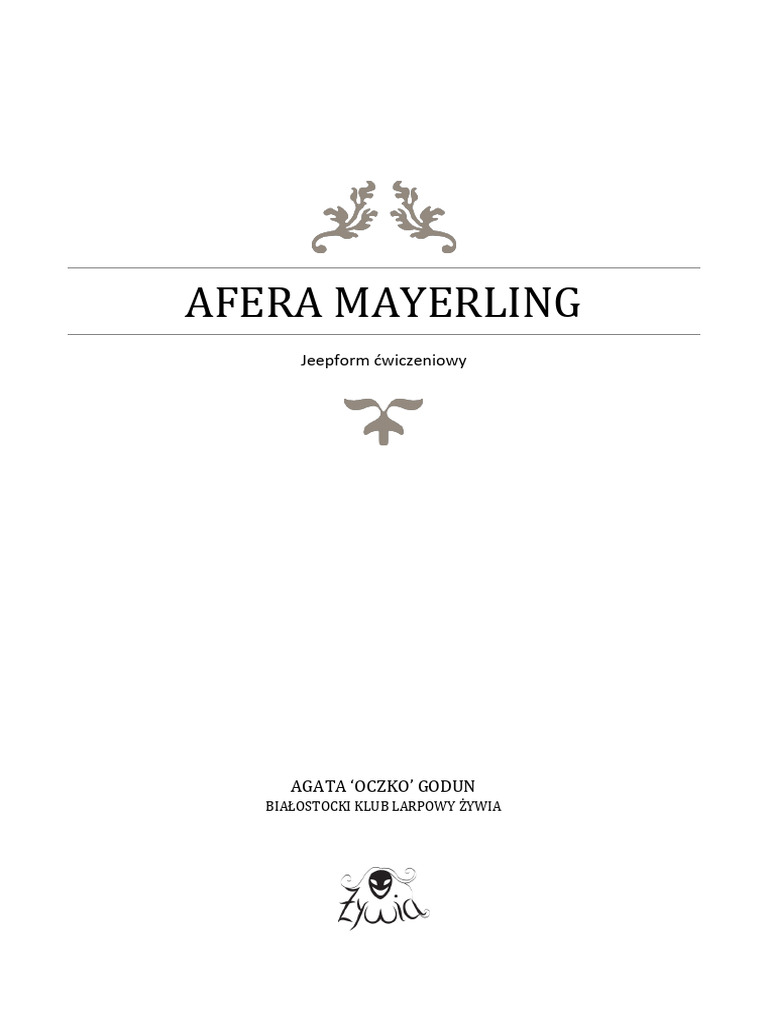 Afera-Mayerling-rkepe6 | PDF