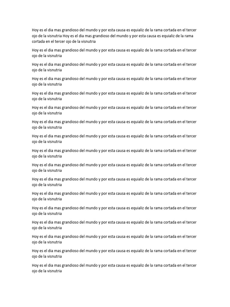 El día más grandioso del mundo | PDF | Hogar, jardinería y bricolaje