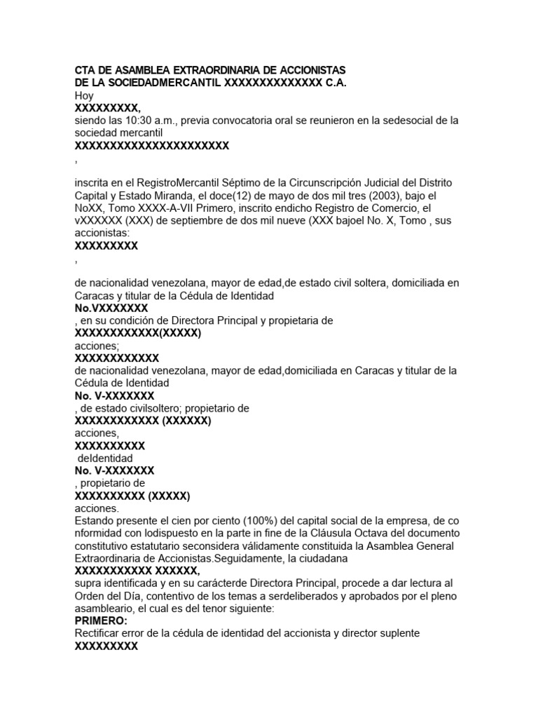 Correccion de Acta | PDF | Documento de identidad | Gobierno