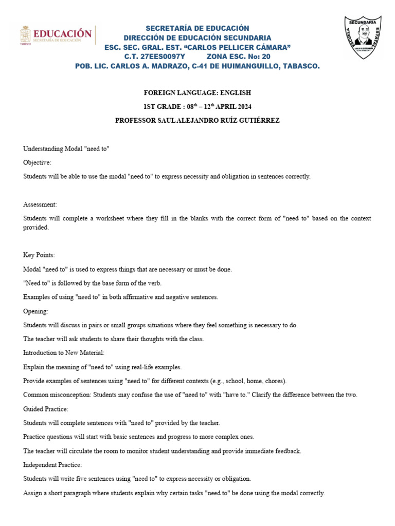 Lesson Plans 1st Grade 16 Week | PDF | Cognitive Science | Behavior Modification