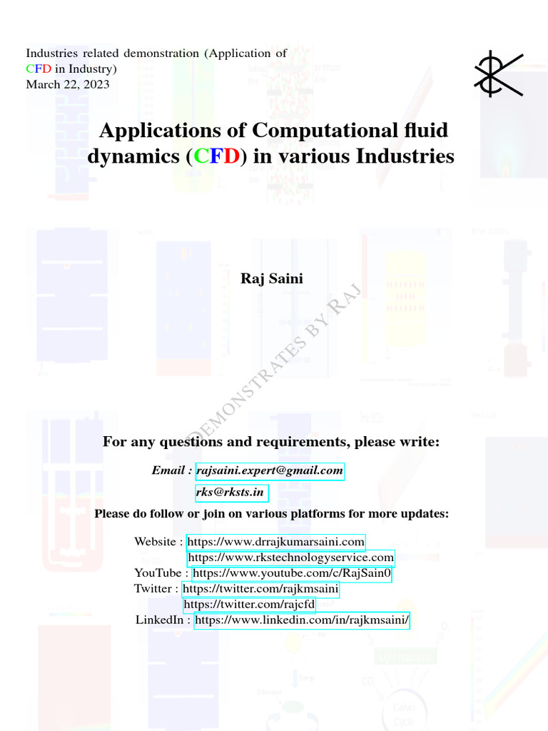Applications of Computational Fluid Dynamics (CFD) in Various Industries | Download Free PDF ...