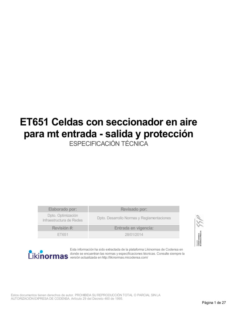 Codensa Et 651 | PDF | Tornillo | Pinturas