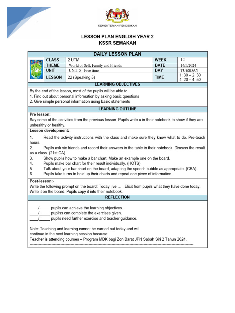 Tuesday | PDF | Lesson Plan | Cognitive Science