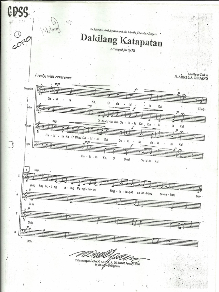 Dakilang Katapatan | PDF
