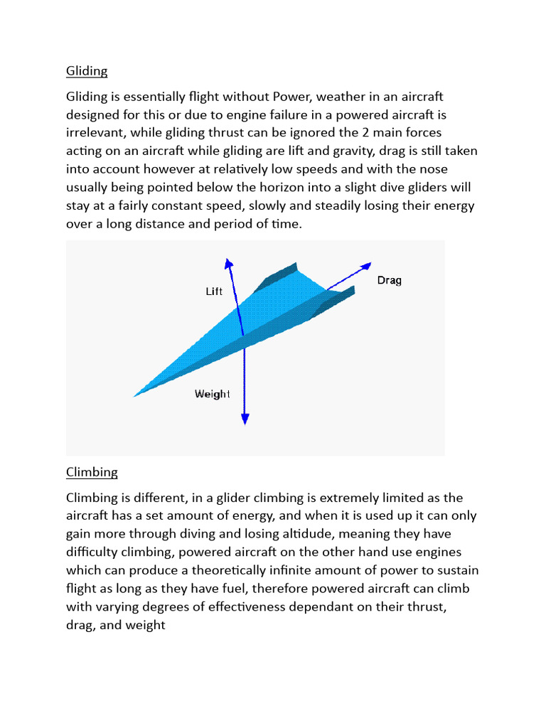 Flight P's Supplemental Answer | PDF | Aircraft | Gliding