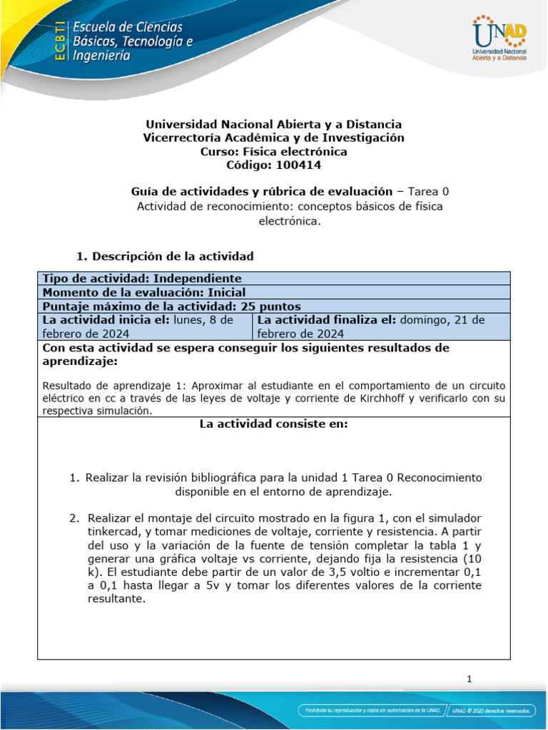 Guia de Actividades y Rúbrica de Evaluación - Tarea 0-Actividad de Reconocimiento Conceptos ...