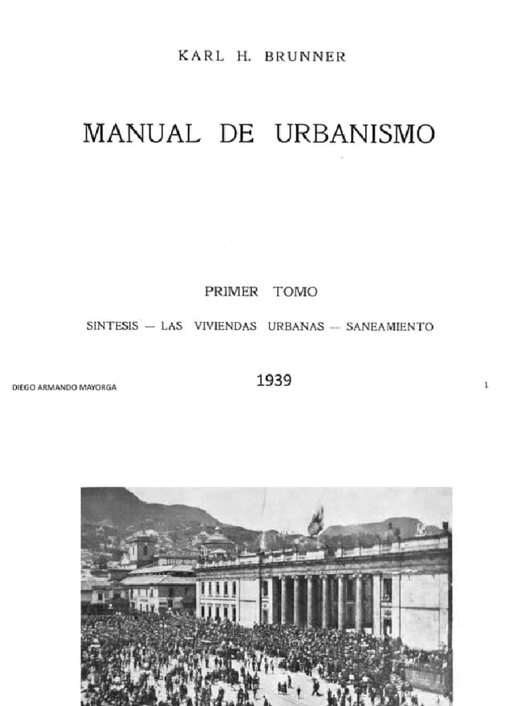 Manual de Urbanismo - Karl Brunner V2 - 20240429_114016 | PDF