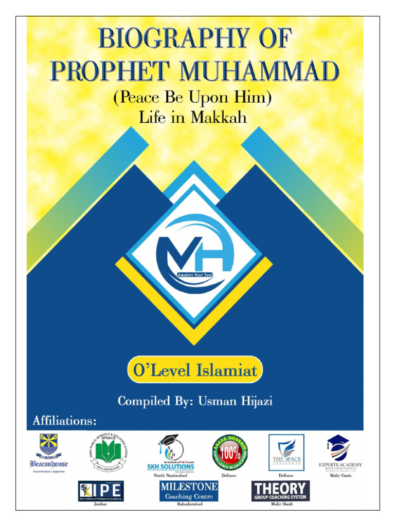 Life of Prophet Muhammad (PBUH) Overview | PDF | Muhammad | Prophets ...