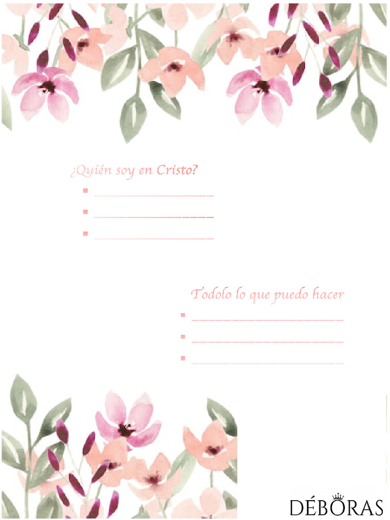 Quién Soy en Cristo | PDF Quién Soy en Cristo | PDF