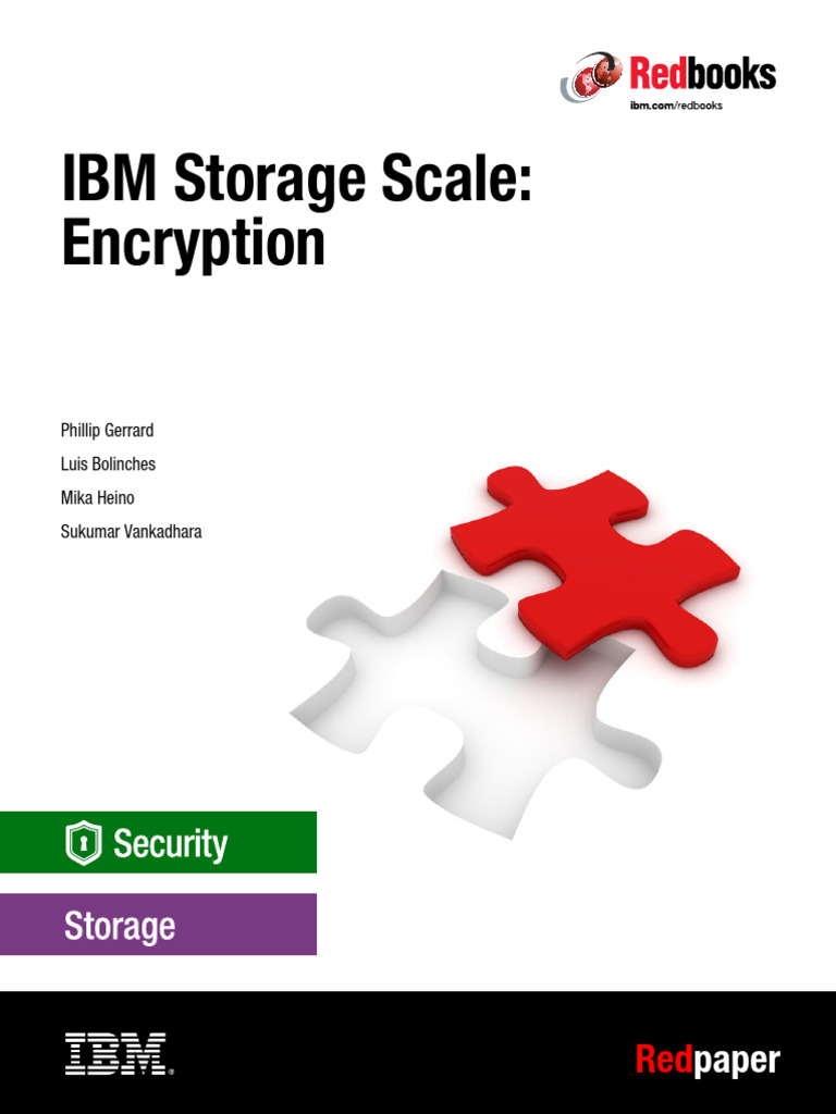 Redp5707 - IBM Storage Scale - Encryption | PDF | File System | Encryption