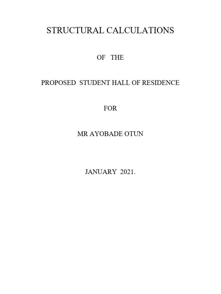 Calculation Sheet | PDF | Masonry | Concrete