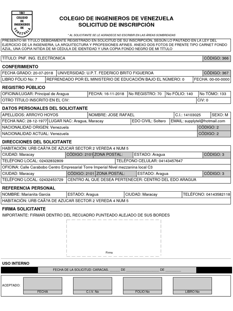 Planilla Impresion | PDF | Gobierno y personalidad