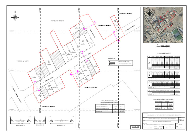 Plano Lotizacion-Ptl-01 | PDF