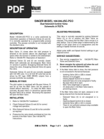 Singer PRV Manual | PDF | Valve | Chemical Engineering