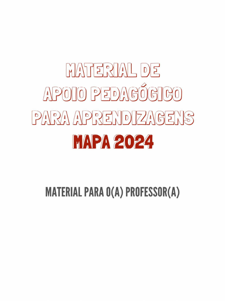 MAPA Prof. 3° Ano - Biologia - 1° Bimestre | PDF