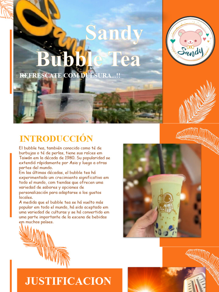 Sandy Bubble Tea.... | PDF | Business