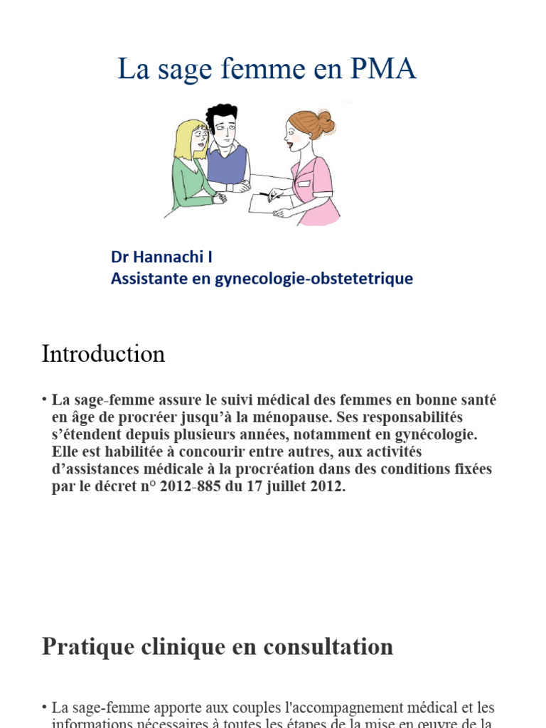 Role SF PMA | PDF | Procréation médicalement assistée | Grossesse