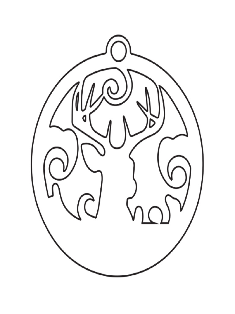 Esfera Reno Navidad | PDF