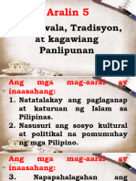 FEATURE WRITING (Filipino) | PDF