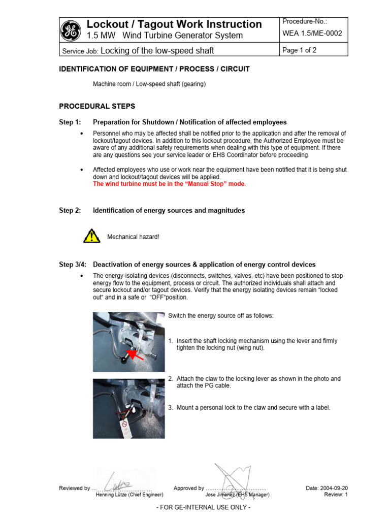 WEA 1.5 ME-0002english.01 | PDF | Electrical Engineering