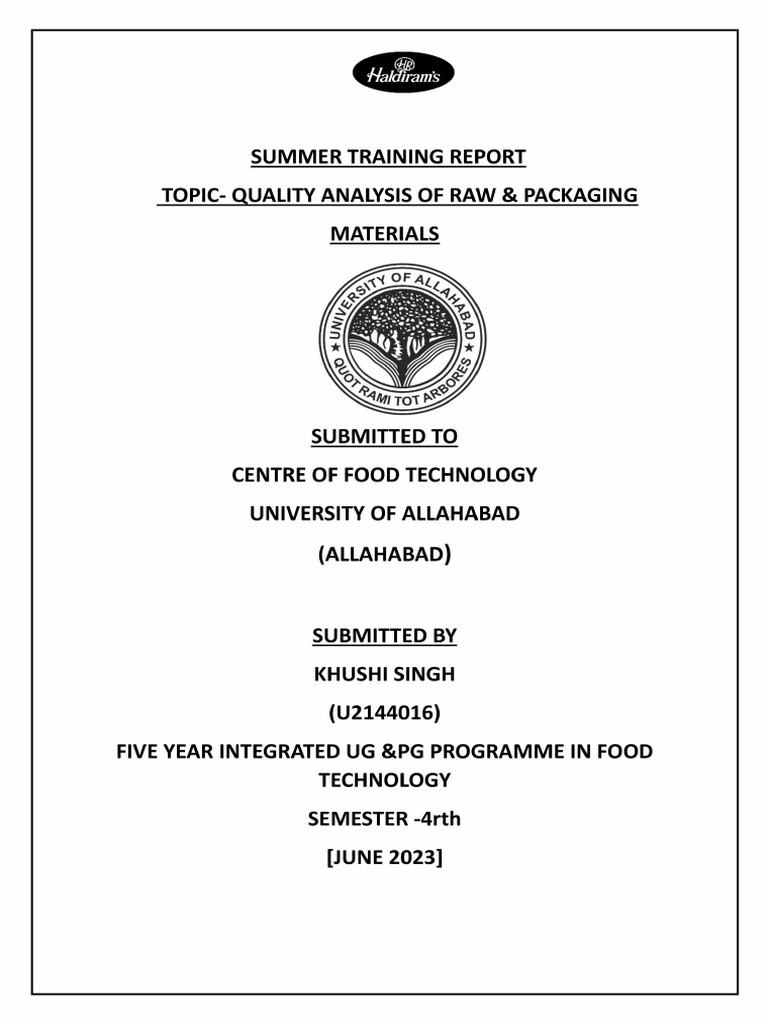 Summer Training Report-3 | PDF
