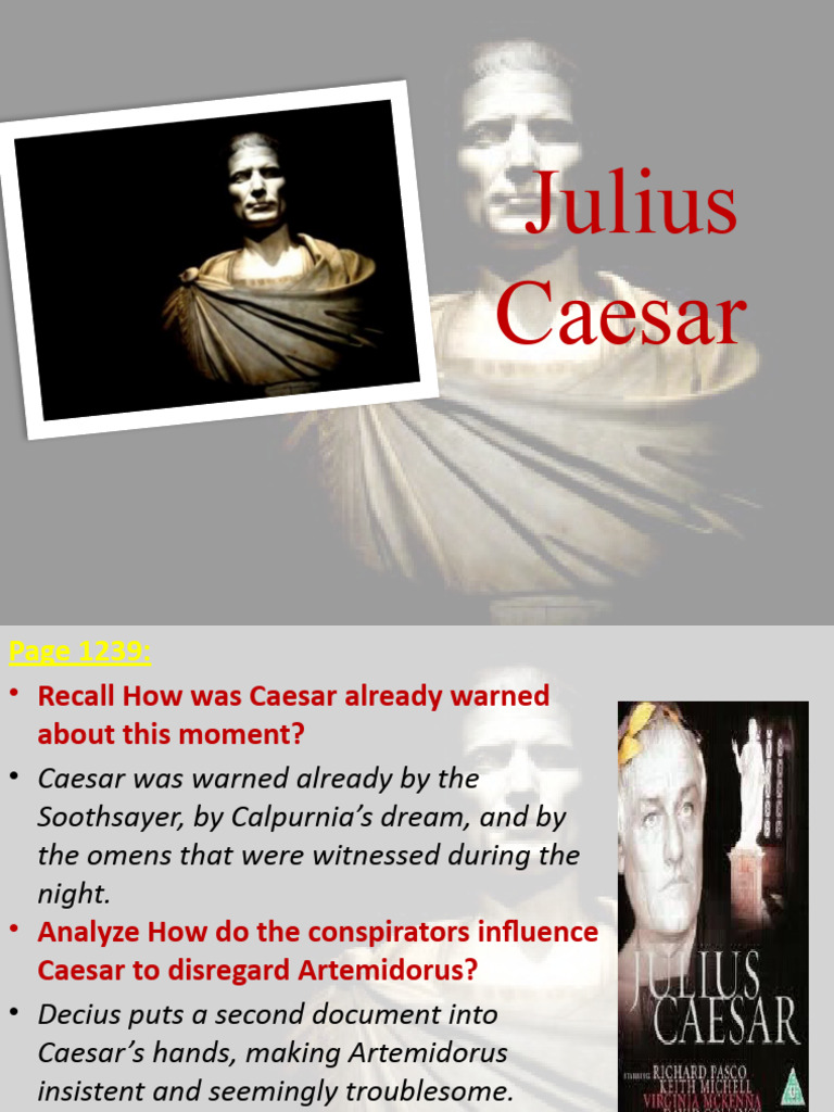 Act 3 - Teacher's Book Questions | PDF | Mark Antony | Julius Caesar