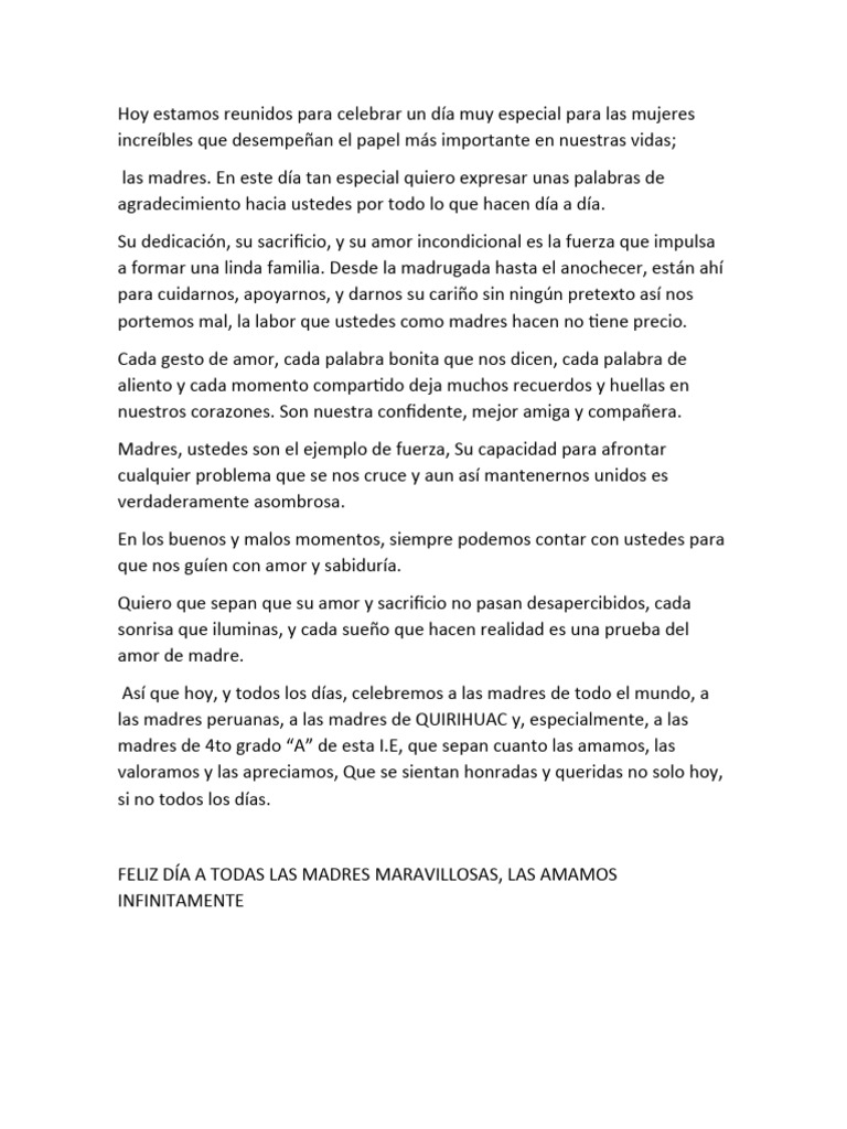 Discurso 1 | PDF