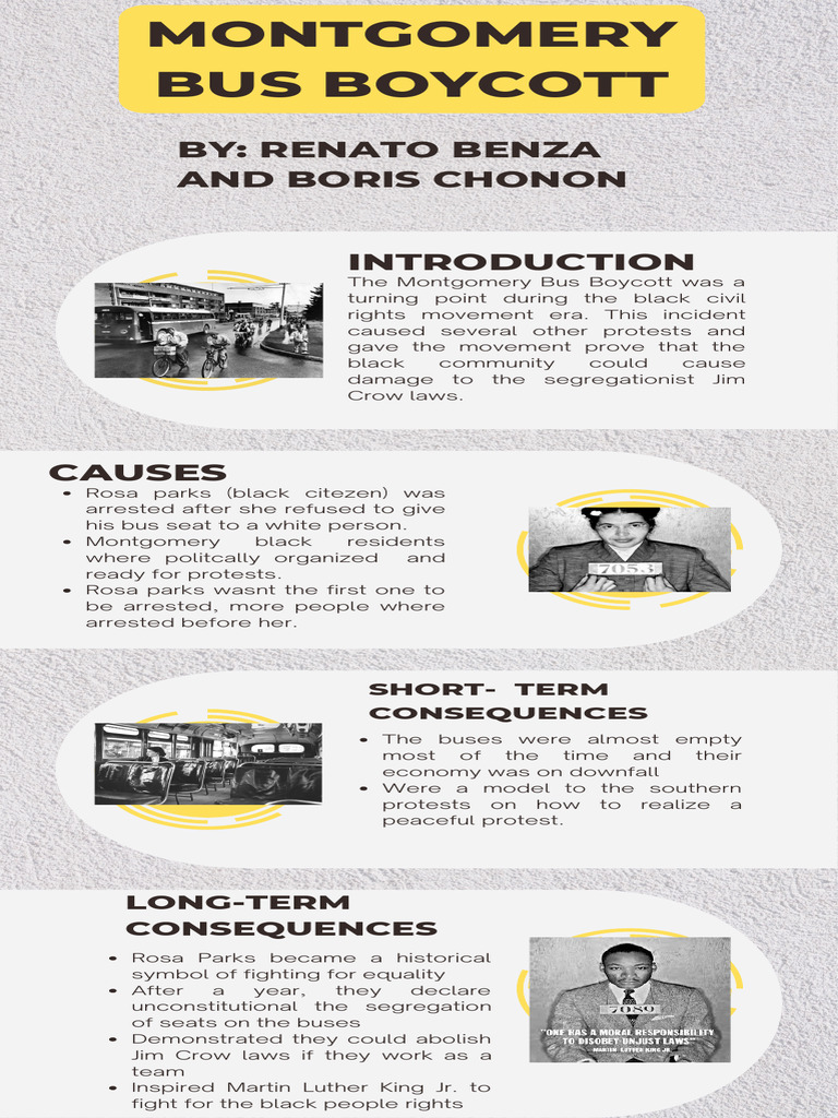 The Montgomery Bus Boycott | PDF