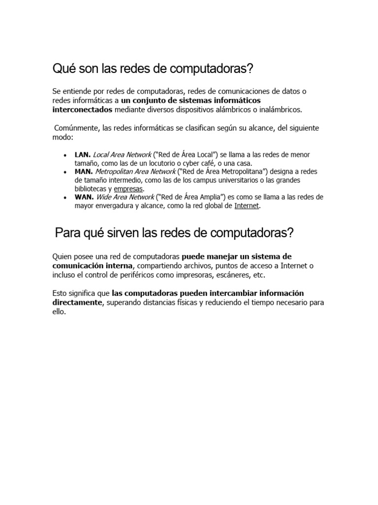 Clasificación de Redes Computacionales | PDF